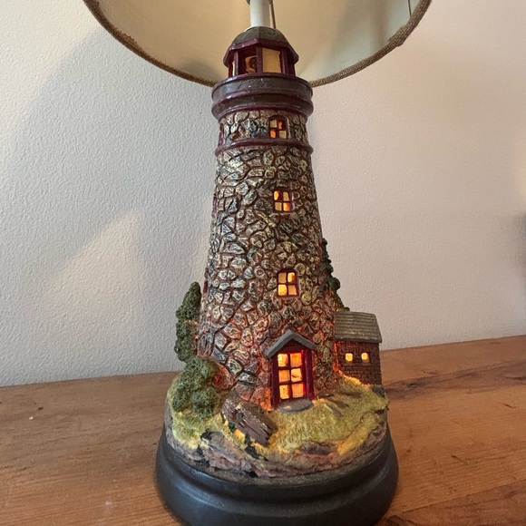 Lighthouse Art | Accents | Vintage Lighthouse Table Lamp | Poshmark